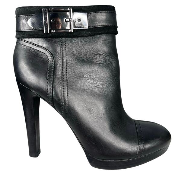 Tory Burch | Shoes | Tory Burch Womens Turnlock Black Leather Ankle ...